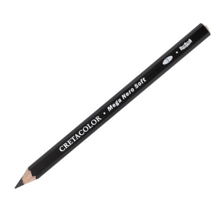 Creion negru uleios Mega Nero Cretacolor - PictorShop