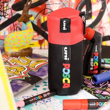 Penar rosu 16 markere Posca - PictorShop