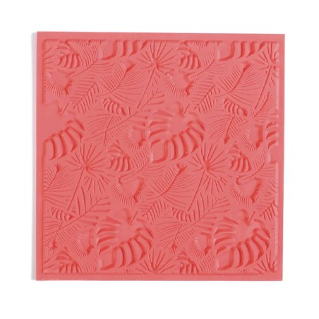 Sablon textura frunze 9x9cm Graine Creative - PictorShop