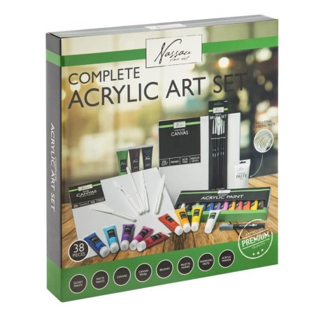 Set culori acrilice 40 piese - PictorShop