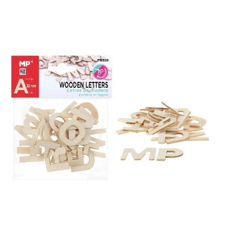 Set litere lemn 3.2cm Main Paper - PictorShop