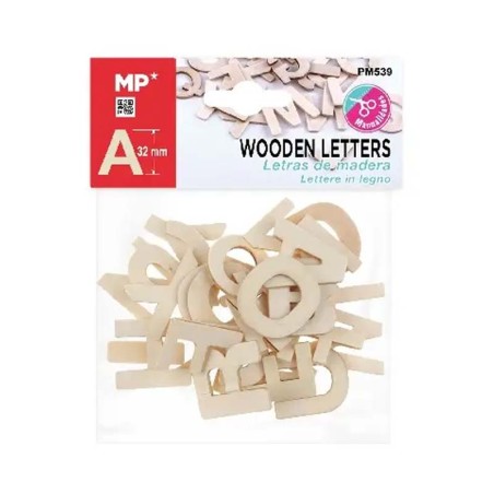 Set litere lemn 3.2cm Main Paper - PictorShop