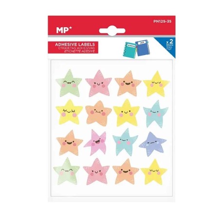 Set stickere stelute fericite Main Paper - PictorShop
