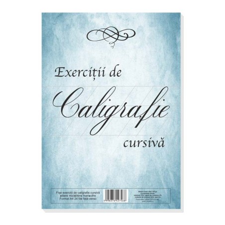 Exercitii pentru caligrafie cursiva - PictorShop