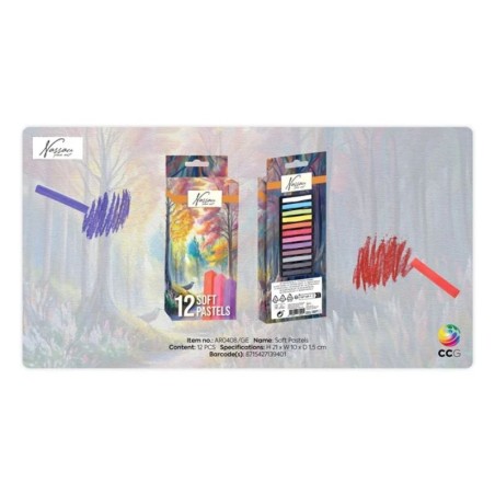 Set 12 pasteluri uscate - PictorShop