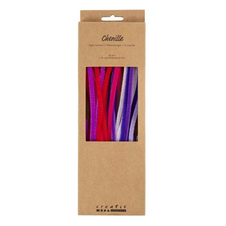 Set 25 sarma plusata Pink 6mm - PictorShop